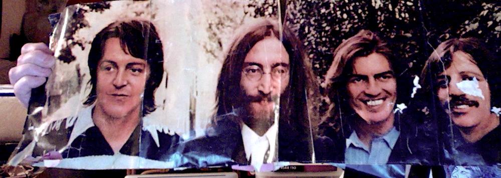 beatles 1969 fan club poster top half – MonaLisa Twins