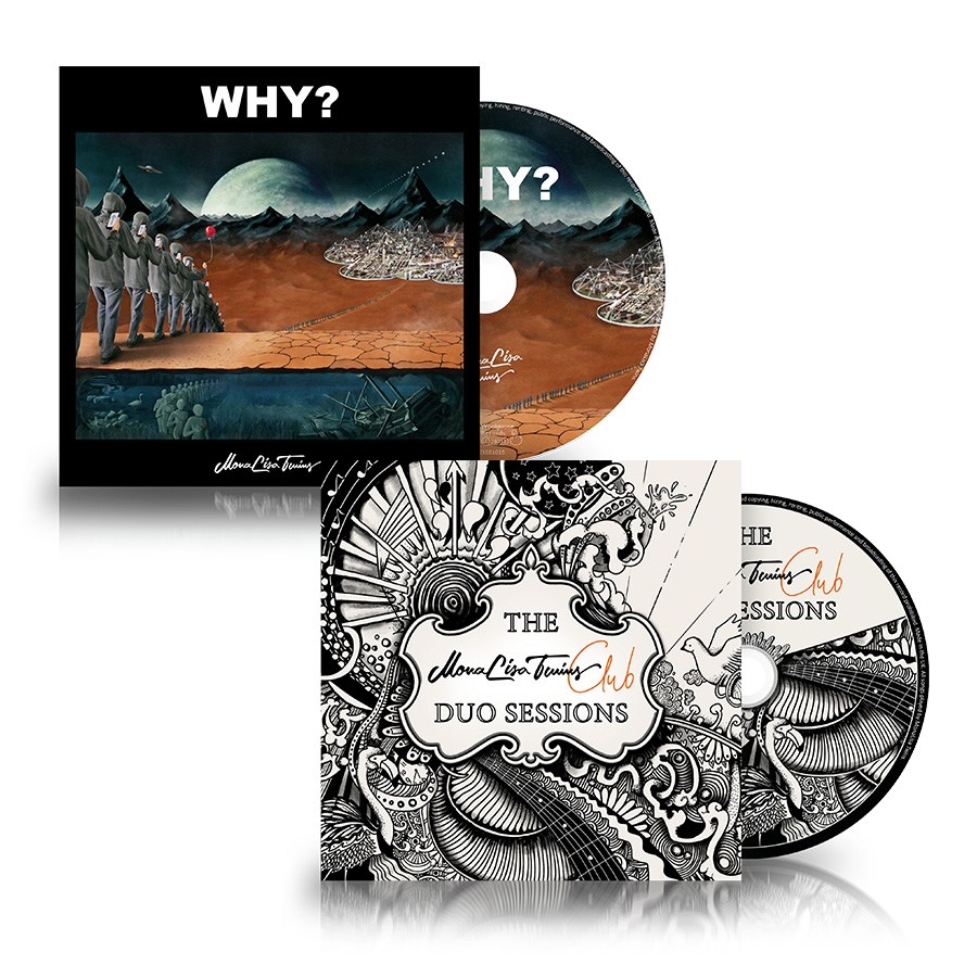 2-for-1 CD Deal – WHY? & The Duo Sessions – MonaLisa Twins